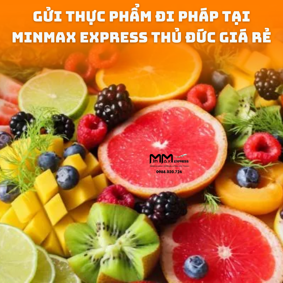 Gửi thực phẩm đi Pháp tại MinMax Express Thủ Đức giá rẻ - Chuyển phát ...